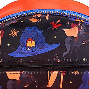 Loungefly Disney Backpack: Aladdin Iago Cosplay Backback - Amazon Exclusive, Multicolor
