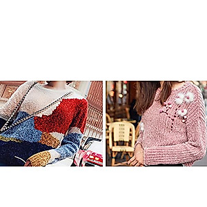 1ball=100g Velvet Yarn Soft Protein Cashmere Yarn Silk Wool Crochet Knitting Yarn Cotton Baby Wool DIY Sweater