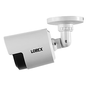 Lorex LBV2531 1080p HD Indoor Outdoor Analog Bullet Security Camera with 130ft Night Vision, IP66, Camera Only, White, 4-Pack LBV2531W-4PK 0 (Renewed)