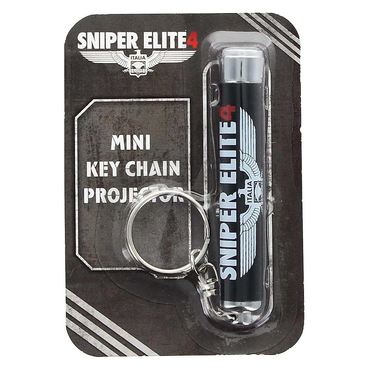 Sniper Elite 4 Mini Keychain Projector Flashlight