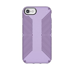 Speck Products Presidio Grip iPhone SE (2022) Case| iPhone SE (2020)| iPhone 8| iPhone 7, Aster Purple/Heliotrope Purple