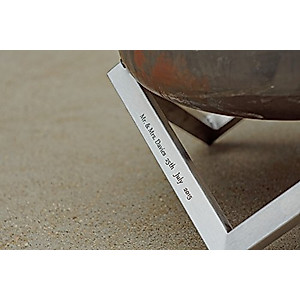 Curonian Memel Solid Steel Medium Fire Pit