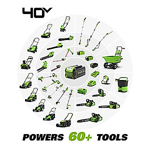 Greenworks 40V 10" (5-Speed) Fan (785 CFM), Hybrid (AC / DC), Battery Not Included