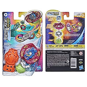 Beyblade Burst Rise Hypersphere Flare Cobra C5 Starter Pack -- Stamina Type Battling Game Top and Launcher, Toys Ages 8 and Up