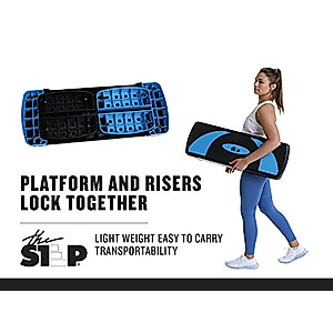 The Step Large Aerobic Stepper for Home Workout Steppers for Exercise