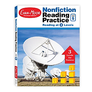 Evan-Moor Non-Fiction Reading Practice, Grade 6