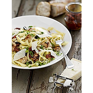 Philips Kitchen Appliances Philips Avance Collection 4-in 1 Angel Hair, Pappardelle, Thick spaghetti & Tagliatelli, One size, Easy Clean, Perfect Texture and Taste, White (HR2404/05)