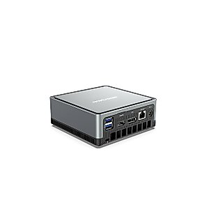 MINISFORUM Mini PC AMD Ryzen 7 3750H UM700|16 GB RAM 256GB PCIe SSD Mini Desktop Computer with Radeon RX Vega 10 Graphics | Dual WiFi BT 5.1 | HDMI/Display/USB-C | 1 X RJ45 | 5X USB Port