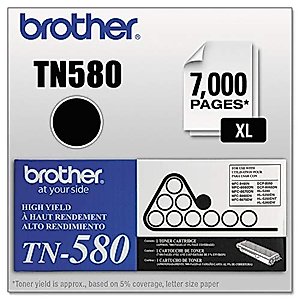 BRTTN580 - Brother Black High Yield Toner Cartridge for Printer