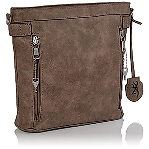 Browning Women's Catrina Handbag, Catrina (Distressed Brown), One Size US