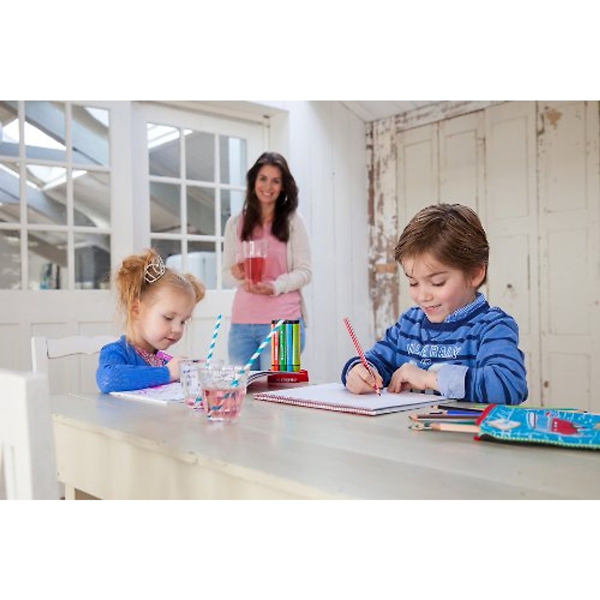 Colouring Pencil - STABILO Trio Thick - Pack of 12 - Green