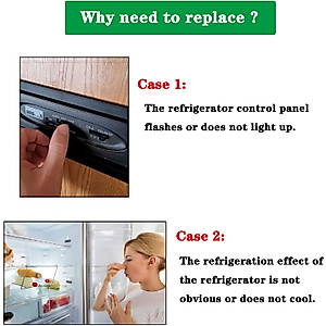 Bydorunce Replace 621991001 Refrigerator Power Board Kit for N611 N811 N610 N810 Models Replacement Circuit Board 2-Way Control Board (Serial Number Below 9056491)(Classical)