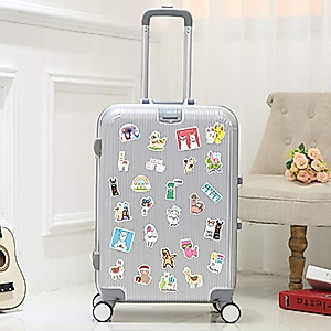 150 PCS Lovely Alpaca Stickers for Kids Teens Llama Vinyl Waterproof Stickers for Laptop Water Bottle