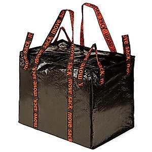 Move Sack® All-Purpose Moving Bag - Transport, Storage, Packing, Travel, College, Laundry - Moving Boxes - Garment Bags - Moving Organizer Essentials - Holder Tote Bag with Zipper