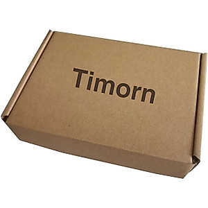 Timorn Full Parts Housing Shell Pack Replacement for GBA SP Gameboy Advance SP (Black Pack)