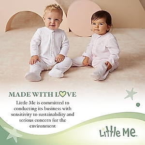 Little Me Blankets for Baby Marshmallow Bear Swaddling Receiving Blanket