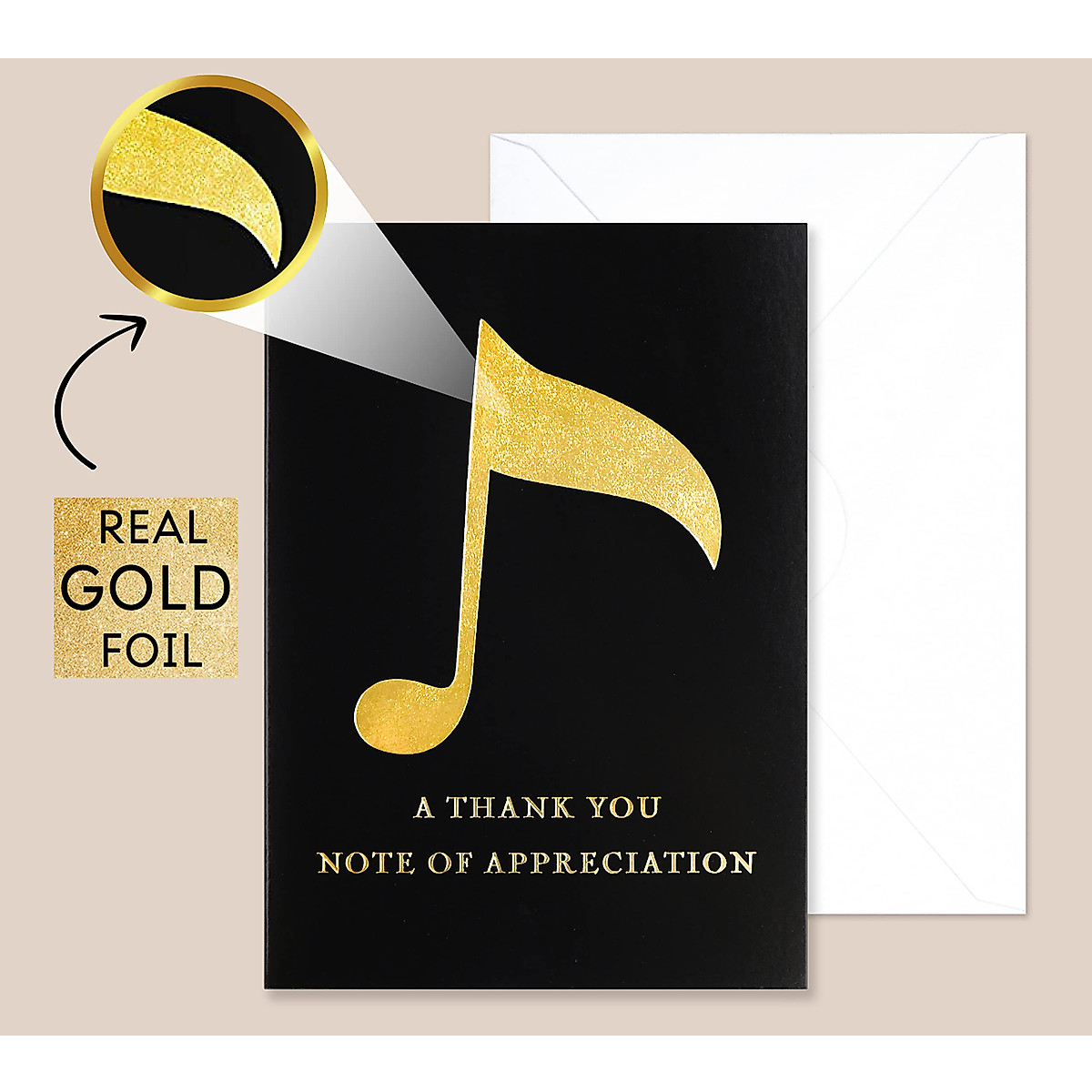 【12 Pack】Large Funny Thank You Cards – Big Size 5 x 7 Inch – Appreciation Cards and Pun Cards Printed on Premium Thick 350 GSM Paper – 12 Unique Eye Catching Designs in Funny Themes – Funny Greeting