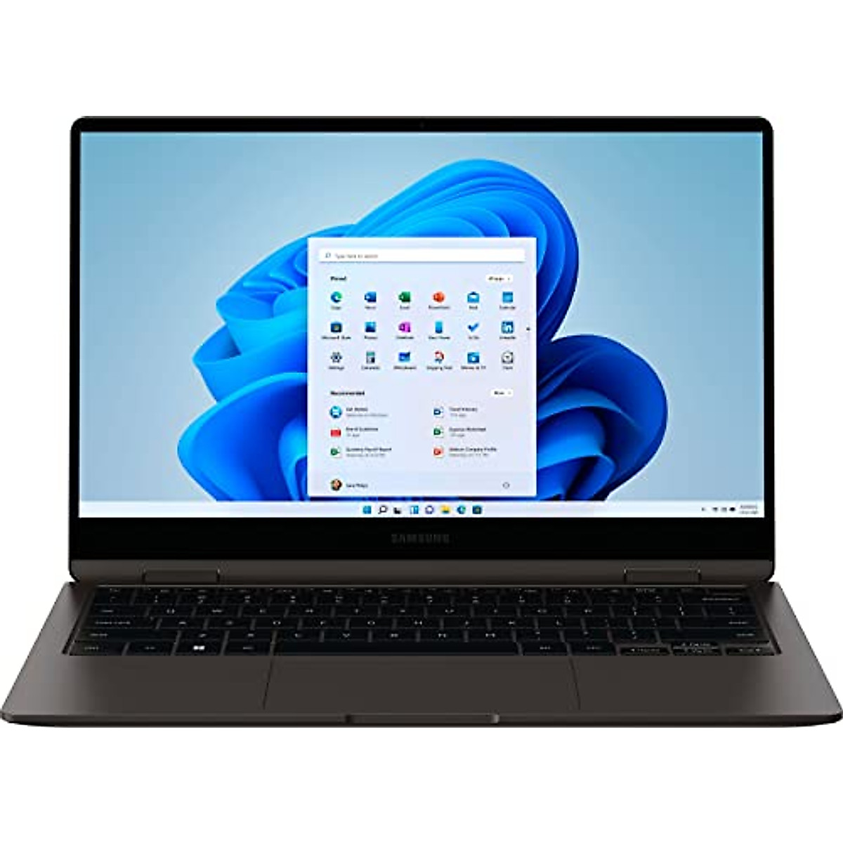 Samsung - Galaxy Book2 360 13.3" AMOLED Touch Screen Laptop - Intel 12th Gen Core i7 Evo Platform - 16GB Memory - 512GB SSD - Graphite