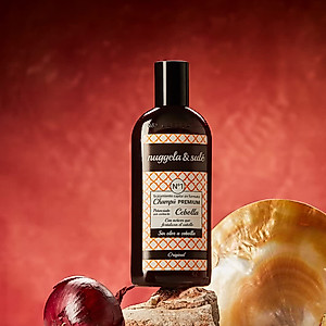 Nuggela & Sulé Premium Nº1 Shampoo with Red Onion Extract. Strengthens and Stimulates Hair Growth. 1 x 250ml