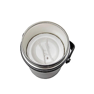 Isosteel VA-9683 1.5 liter 51 fl. oz 18/8 Stainless Steel Double-Wall Vacuum Food Container incl. 3 plastic containers