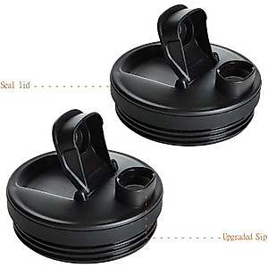 32 Oz Blender Repalcement Cup, Replacement Parts for Ninja Blender with Sip & Seal Lid For BL450 BL454 Bl455 BL456 BL480 BL481 BL482 BL490 BL640 BL642 Nutri Ninja Auto IQ Series Blenders, 1-Pack