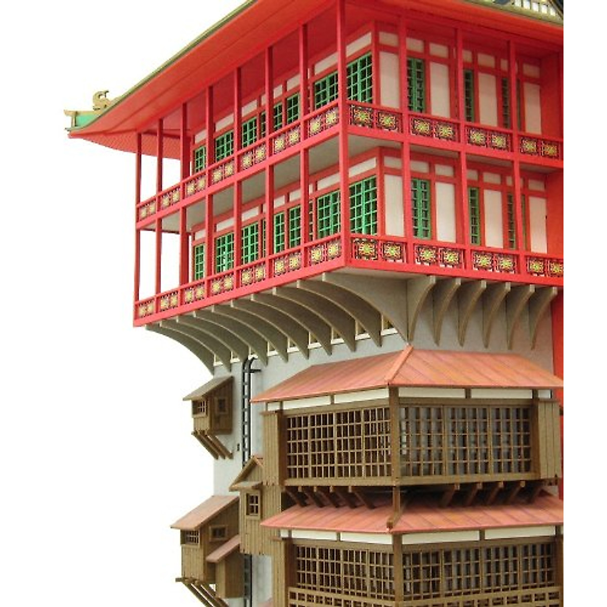 Spirited Away: Aburaya (Bathhouse) MK07-10 (Assembly Paper Craft)