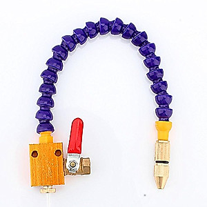 Thread Adjustable Magnetic Base Coolant Oil Water Hose Pipe for 8mm Air Pipe CNC Lathe Milling Drill