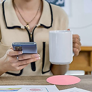 BACUTHY 5 Pack Jar Opener Gripper Pads, Multi-Purpose Rubber Bottle Lid Opener Pads for Seniors Weak Hands, Heat Insulation Kitchen Gadgets Coasters Grippers Jar Openers Pads