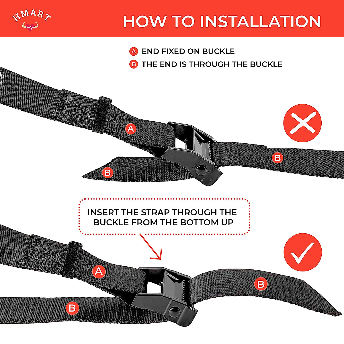 HMART Wooden Gymnastic Rings 1600Ibs Capacity with Loop Bands – 15ft Woven Adjustable Numbered Straps Anti-Slip Sweat-Absorbent Hand Tape – Pull Up Rings for Home Outdoor Exercise Gym Rings