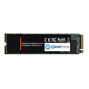 CoreParts 1TB M.2 PCIe NVMe 1TB M.2 PCIe NVMe 3D NAND, MZ-V7E1T0BW, MZVLQ1T0HALB-00000, SS (1TB M.2 PCIe NVMe 3D NAND, TLC 2044/1800 Read/Write (MB/S) - Bulk Packaging (Plastic Bag))