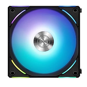 Lian Li UNI Fan AL140 V2 140mm Black Single Pack Without Controller (only Compatible with UNI Fan AL V2)