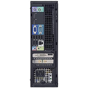 Dell Desktop Computer Core i7-6th Gen, 16GB, 500GB SSD, 2 New 24" Monitors, Wireless Keyboard and Mouse WiFi, 4 in 1 USB Hub Win 11 Pro (Renewed)