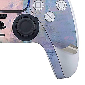 Skinit Decal Gaming Skin Compatible with PS5 and Compatible with PS5 Digital Edition DualSense Controller - Skinit Originally Designed Rose Quartz & Serenity Abstract Design