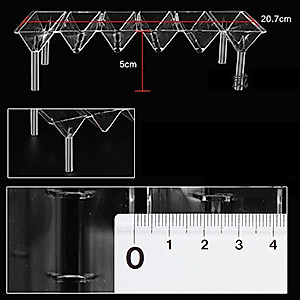 4 Rooms HD Fish Breeding Box Aquarium Breeding Box, Breeder Box for Fish Tank, Double Hatching Incubator Isolation Box for Guppy Baby Fish Hatchery