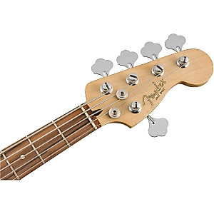 Fender Player 5-String Jazz Bass, Polar White, Pau Ferro Fingerboard