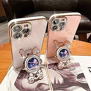 Fold Bracket Case for Samsung Galaxy S23 S22 Note20 S21 S20 Ultra Plus FE A73 A53 A72 A52 Cover with Lanyard,Pink GS,for Samsung A52 4G5G