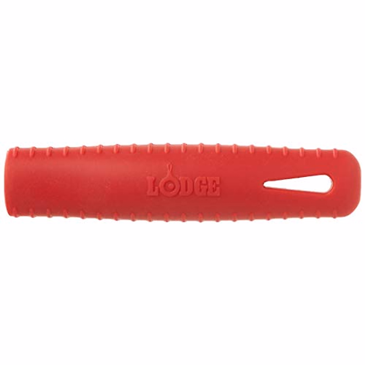 Lodge Silicone Hot Handle Holder - Dishwasher Safe Hot Handle Holder Designed for Lodge Carbon Steel Pan Products - Reusable Heat Protection Up to 500° - Red