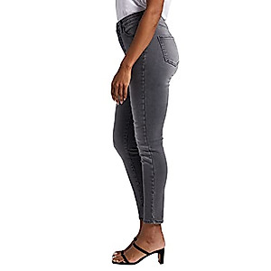 JAG Jeans Women's Viola High Rise Skinny Jeans-Legacy, Columbia Grey, 12