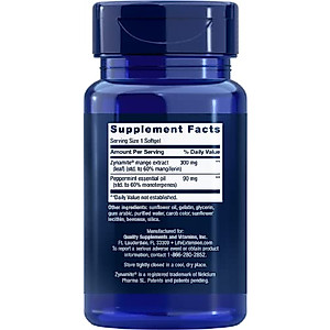 Life Extension Brain Fog Relief Caffeine-Free, Fast-Acting Nootropic Formula Helps Clear Your Mind – Gluten-Free, Non-GMO - 30 Softgels