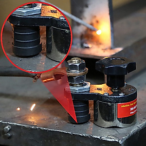 Grounding Magnet Connector, On Off Adjustable Welding Ground Magnet for Welder for Power Tools(MWGC1-300F)