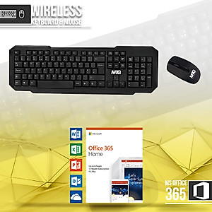 MTG Aurora Business Computer Desktop PC- Intel Core i7 4th Gen, 8GB Ram DDR3, 256GB Nvme, MTG Dual 22 Inch Monitor, MTG Wireless Keyboard Mouse, RGB Headphone, Webcam, Office 365, Win 10 Home