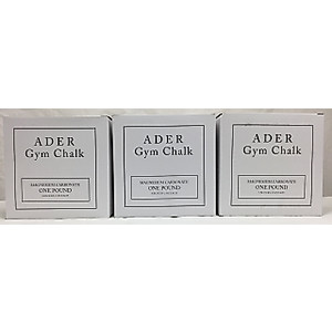 Ader Sporting Goods Gym Chalk 3 Lbs (24 Blocks)