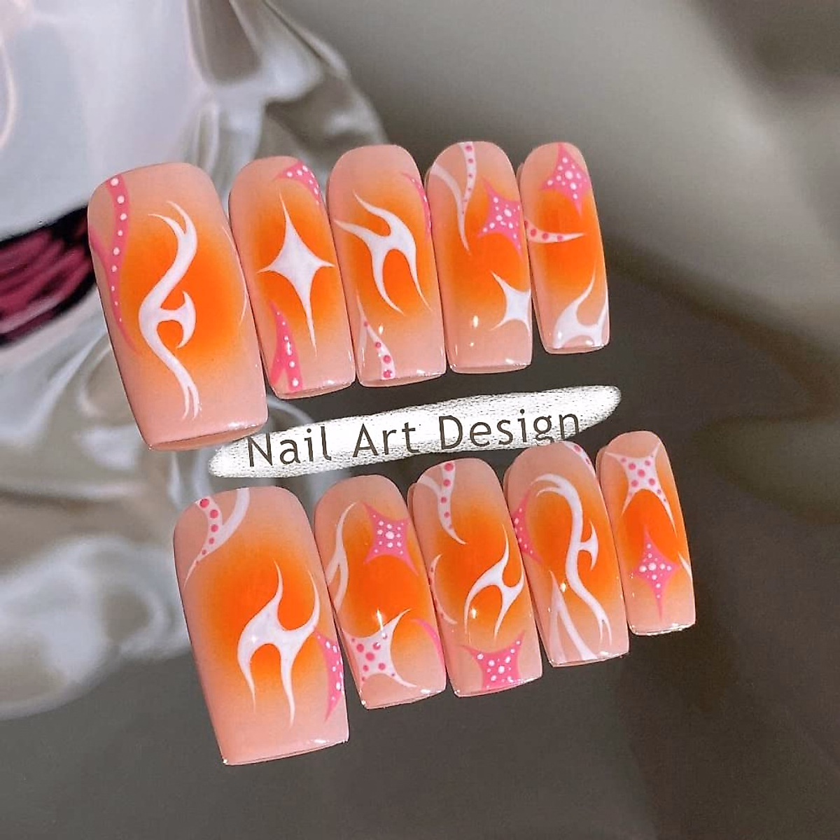 Soft Gel Nail Tips Medium Square, 600 PCS Pre Buff Full Cover Shaped Nail Extenison Tips Matte Gel X Nail Tips Acrylic False Nail Tips BORNBYME