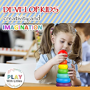 LOOIKOOS Toddler Musical Instruments Set Wooden Percussion Instruments Toy for Kids Baby Preschool Educational Musical Toys for Boys and Girls with Storage Bag