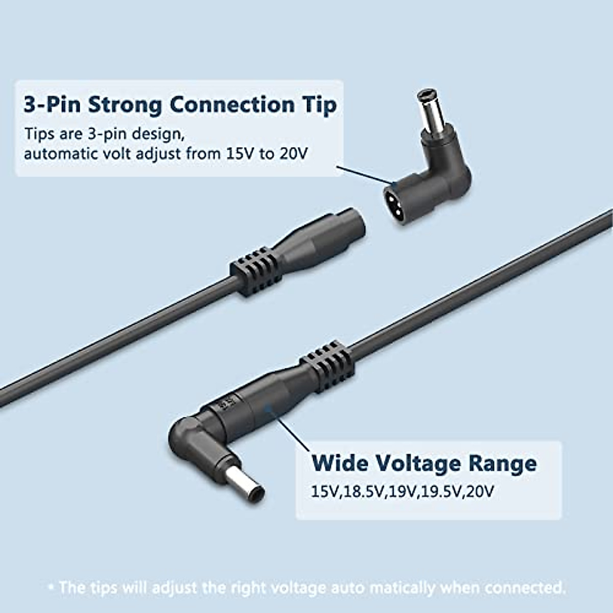 90W Universal AC Adapter Laptop Charger Compatible with HP Dell Lenovo Acer Asus Toshiba Samsung IBM Sony Fujitsu Gateway Notebook Ultrabook Chromebook Power Supply Cord with 16 Connectors
