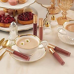 rom&nd Milk Tea Velvet Tint 09 BLACK TEA, MLBB, Matte Finish, Liquid Lip Tint, Long Lasting, Creamy, Non-Drying, Smudge-Proof, Richly Pigmented, Smooth Texture