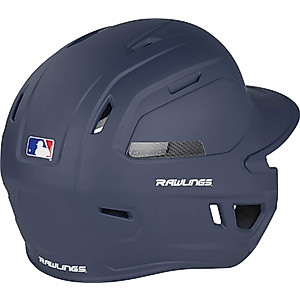 Rawlings | MACH CARBON Baseball Batting Helmet | X-Large (7 5/8" - 8") | Navy