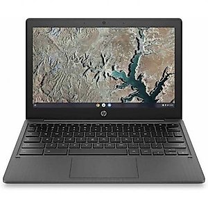 HP Chromebook 11a Laptop, MediaTek MT8183, 4 GB RAM, 32 GB eMMC, 11.6” HD Anti-Glare Display, Chrome OS, Long Battery Life, USB-C Port, Custom-Tuned Speakers, Lightweight Design (11a-na0027nr, 2022)