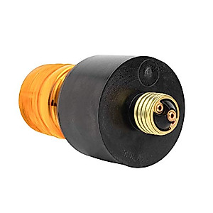 TOMAR 485S-G Microstrobe E26 Medium Bulb Base, 120VAC, Green Lens (Green, Screw-in Base (120 VAC))