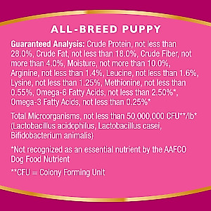 Bil-Jac Picky No More All-Breed Puppy Chicken Liver Recipe Dry Dog Food 4 Pounds (2-Pack)